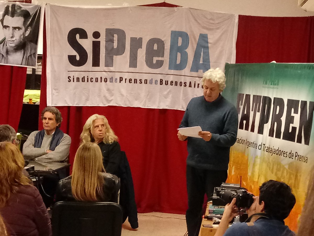 El SiPreBA y la FATPREN homenajearon a Emilio Jáuregui a 50 años de su ...